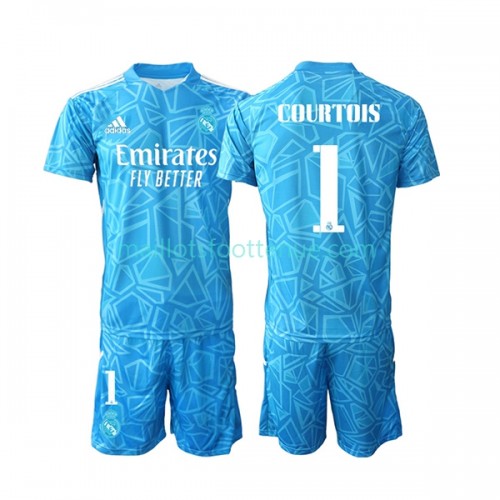 Maillot/Tenue Real Madrid Courtois 1 Gardien Enfant Domicile 2022/2023