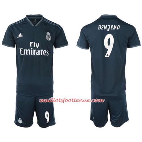 Maillot/Tenue Real Madrid BENZEMA 9 Enfant Exterieur 2018/2019