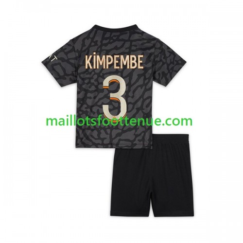 Maillot/Tenue Paris Saint Germain PSG Kimpembe 3 Enfant Troisieme 2023/2024