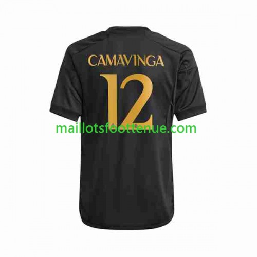 Maillot/Tenue Real Madrid Eduardo Camavinga 12 Troisieme 2023/2024